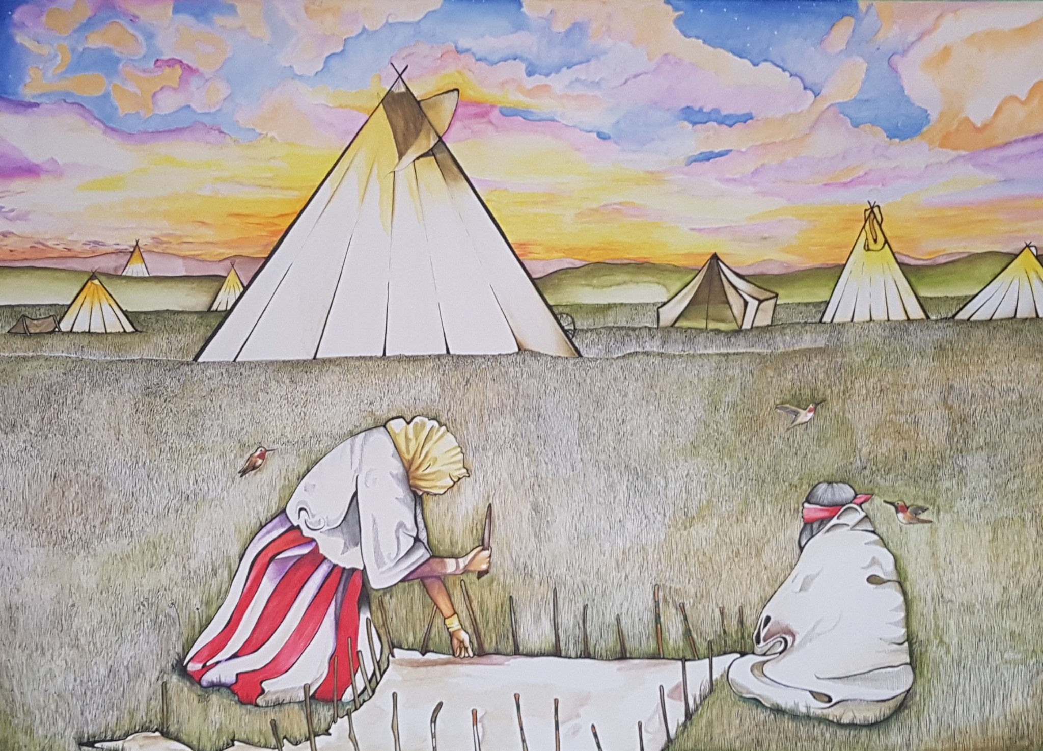 Tipis, Bison and Dogs: Visualizing an Archaeological Feature in ...